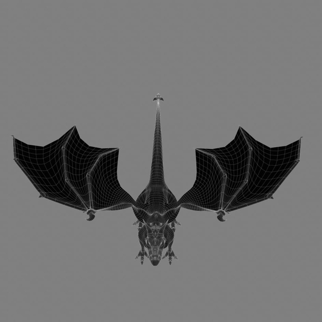 dragon 3d obj