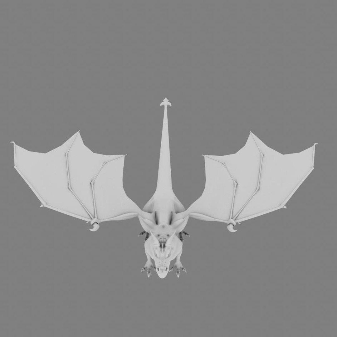 dragon 3d obj
