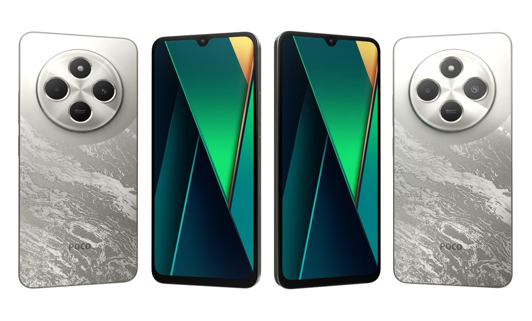 3D Xiaomi Poco C75 Gold - TurboSquid 2299330