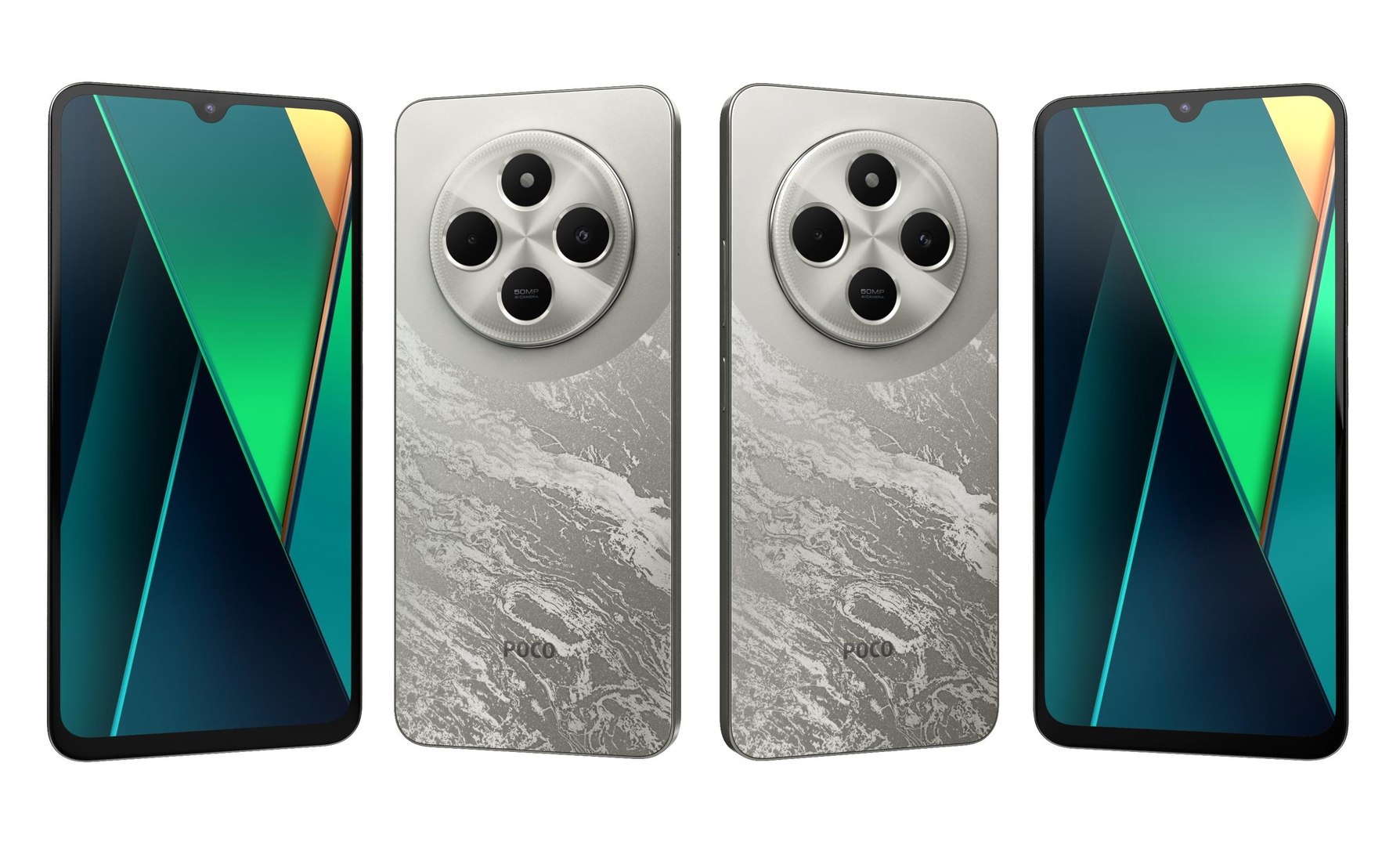 3D Xiaomi Poco C75 Gold - TurboSquid 2299330