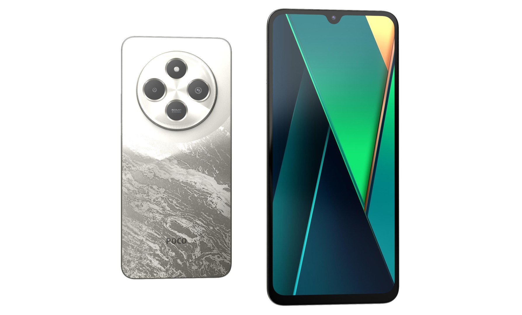 3D Xiaomi Poco C75 Gold - TurboSquid 2299330