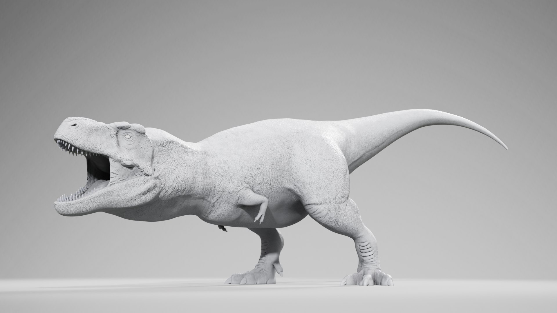 Tyrannosaurus Rex RIG 3D - TurboSquid 2411509