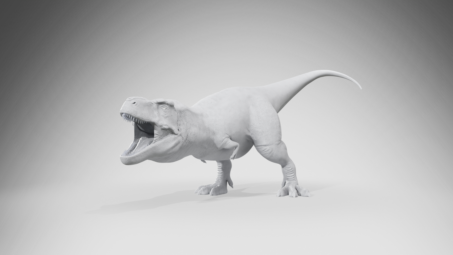 Tyrannosaurus Rex RIG 3D - TurboSquid 2411509