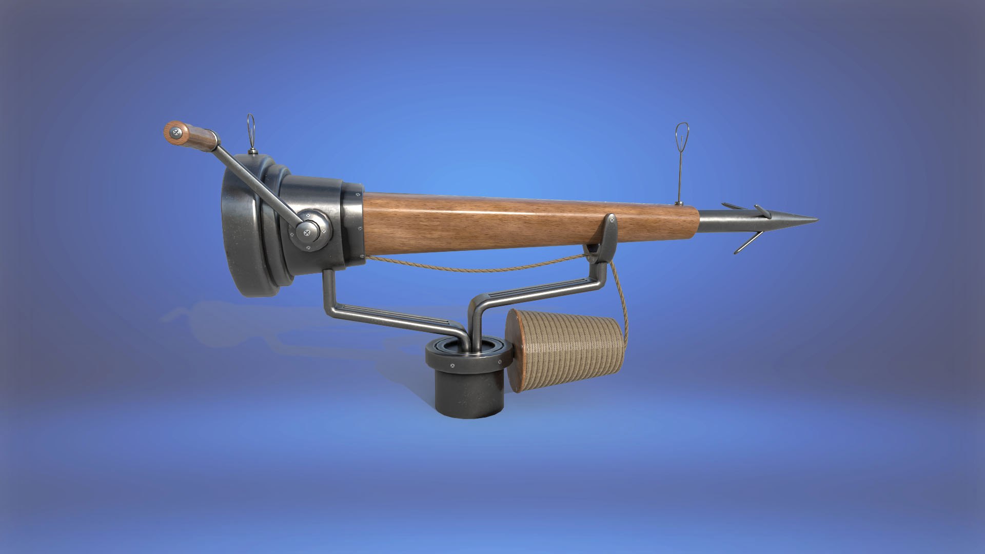 3D Metal Weapon Harpoon PBR Low-poly 3D Model - TurboSquid 1921527
