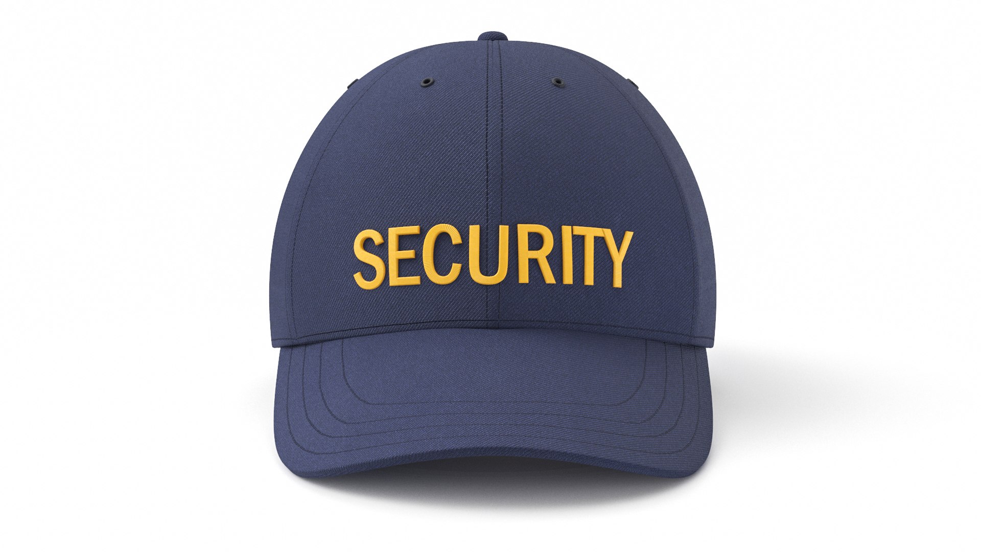 Security Baseball Cap 3D - TurboSquid 2293479