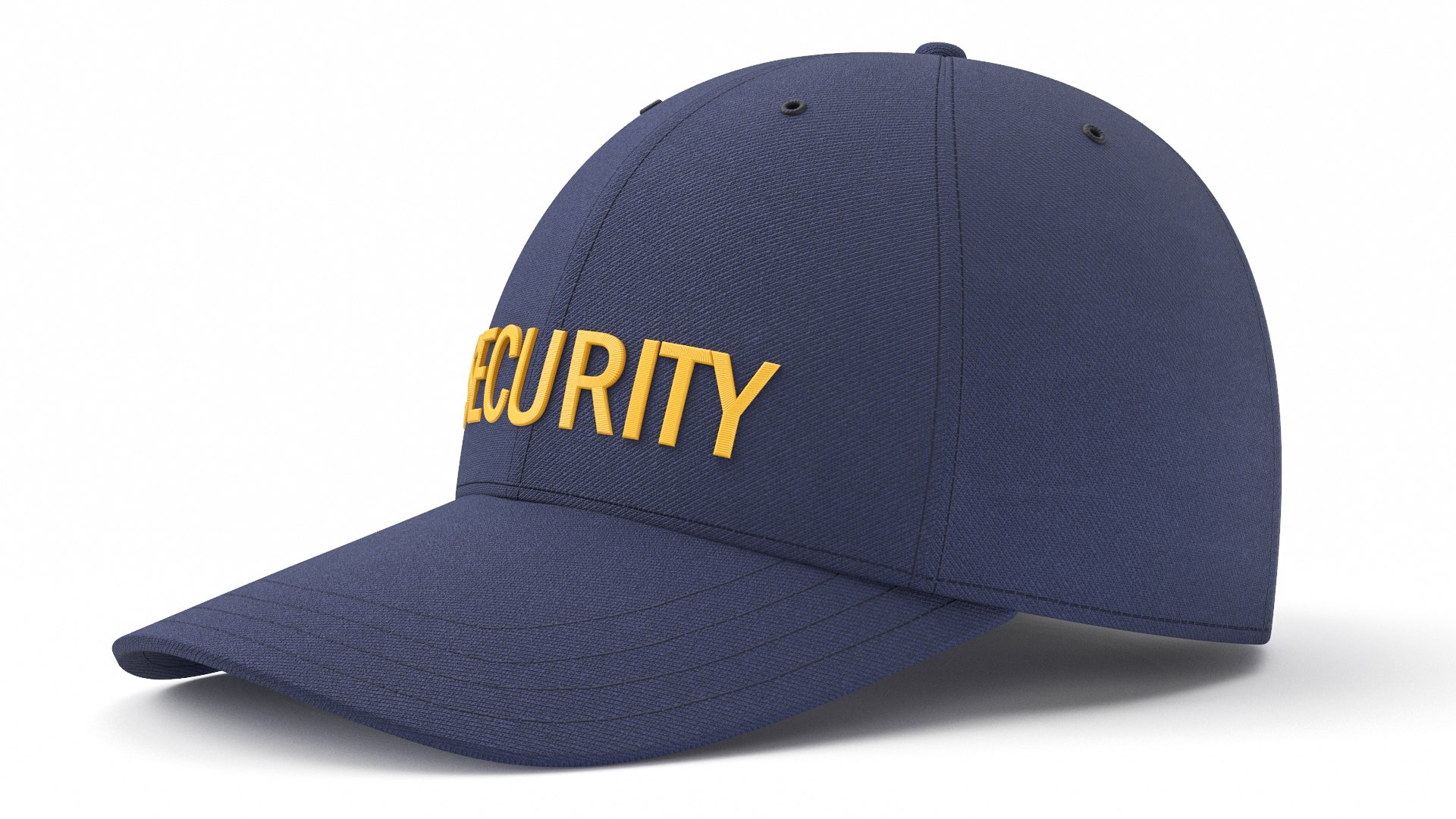 Security Baseball Cap 3D - TurboSquid 2293479