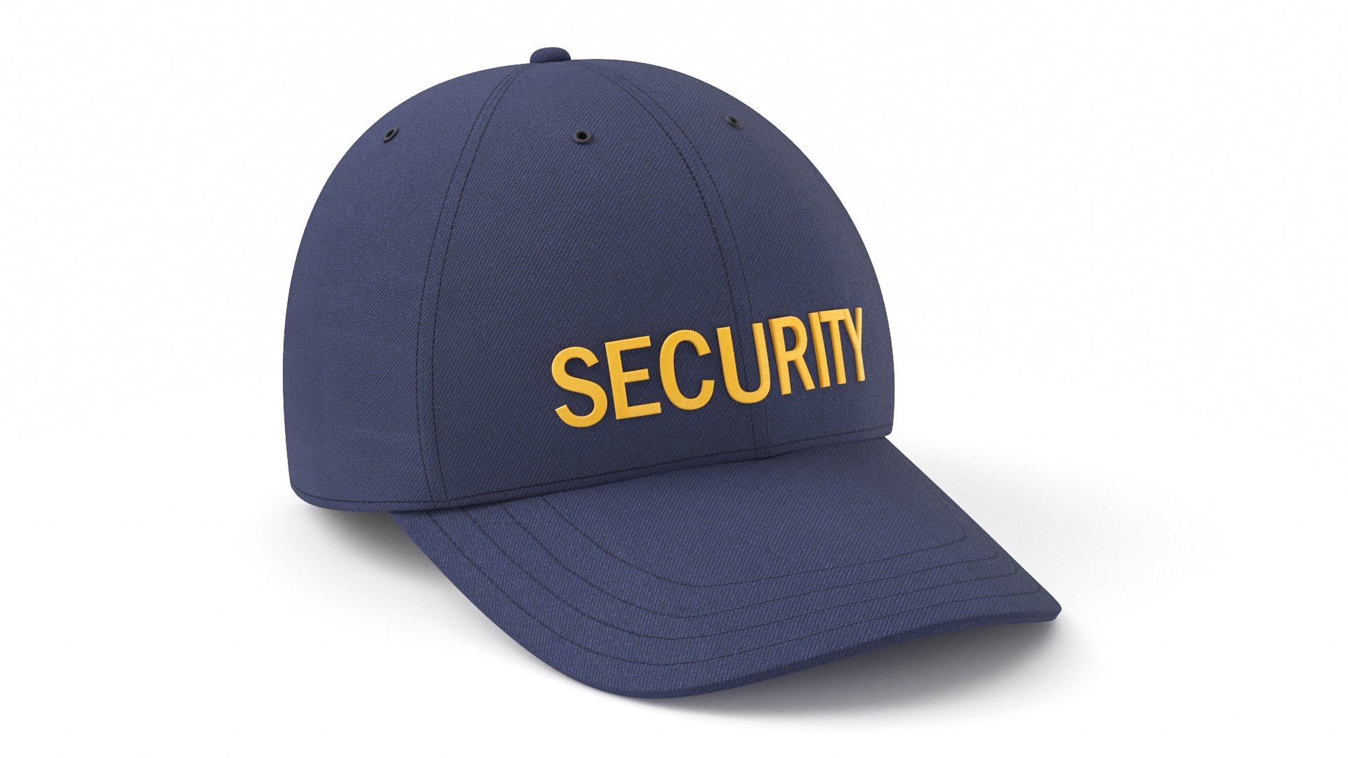Security Baseball Cap 3D - TurboSquid 2293479
