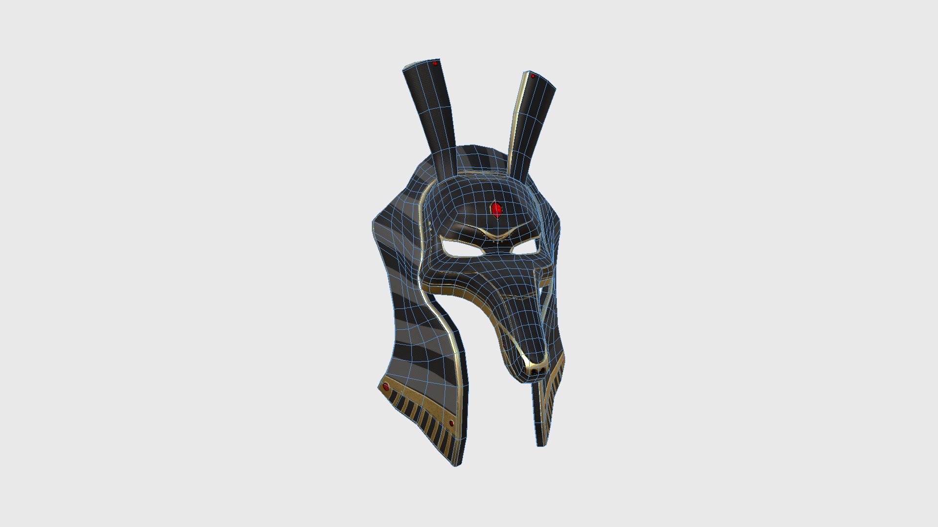 Seth Mask A01 - Egyptian Gods Character Clothing 3D Model - TurboSquid ...