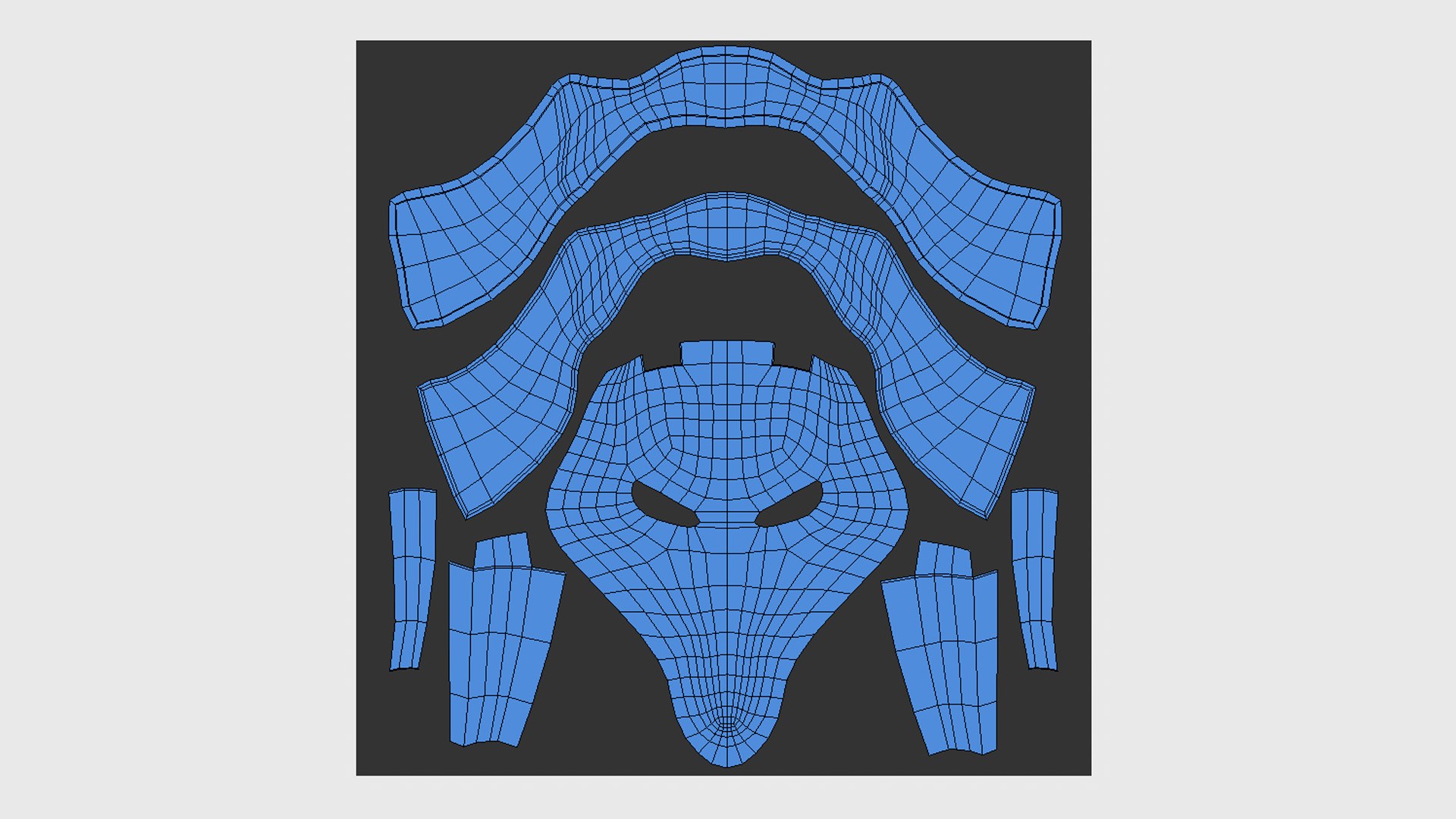 Seth Mask A01 - Egyptian Gods Character Clothing 3D Model - TurboSquid ...