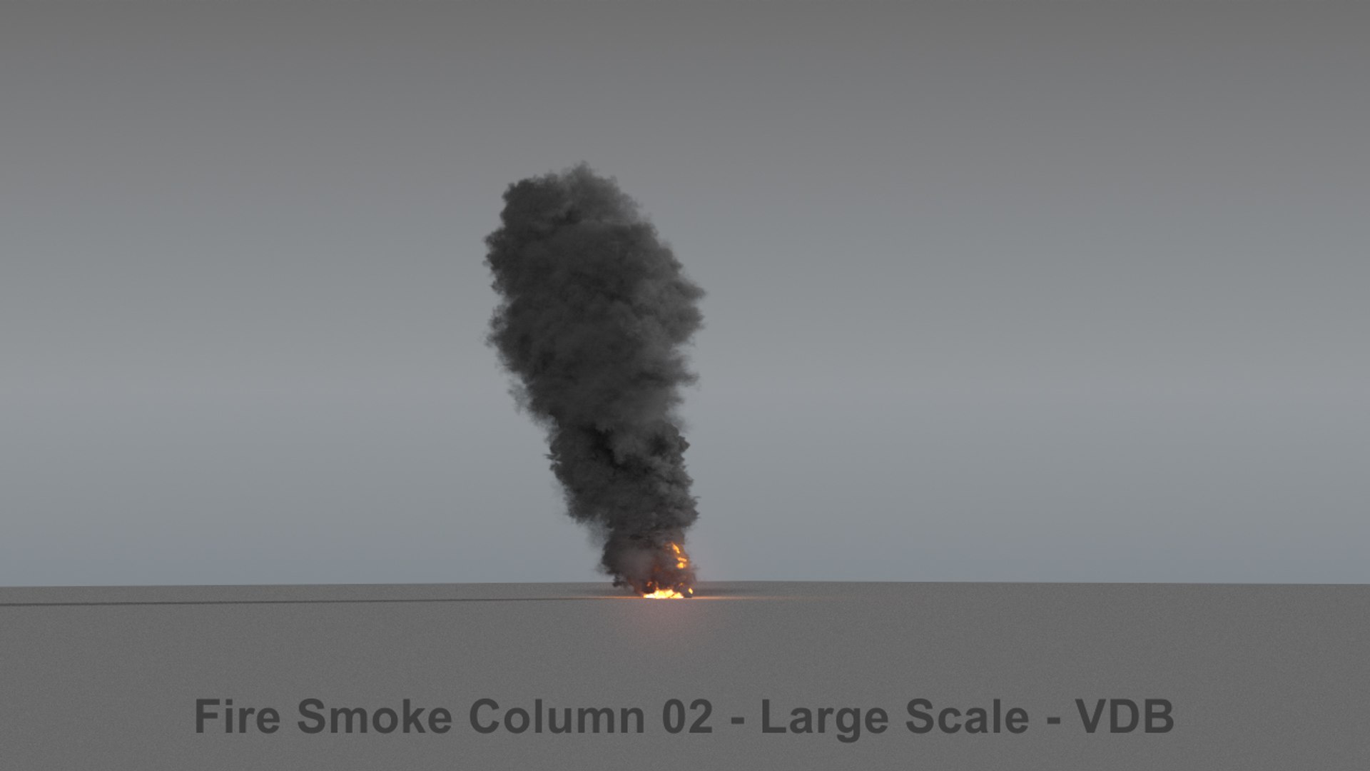 Smoke Column 02 Large 3D Model - TurboSquid 1649110