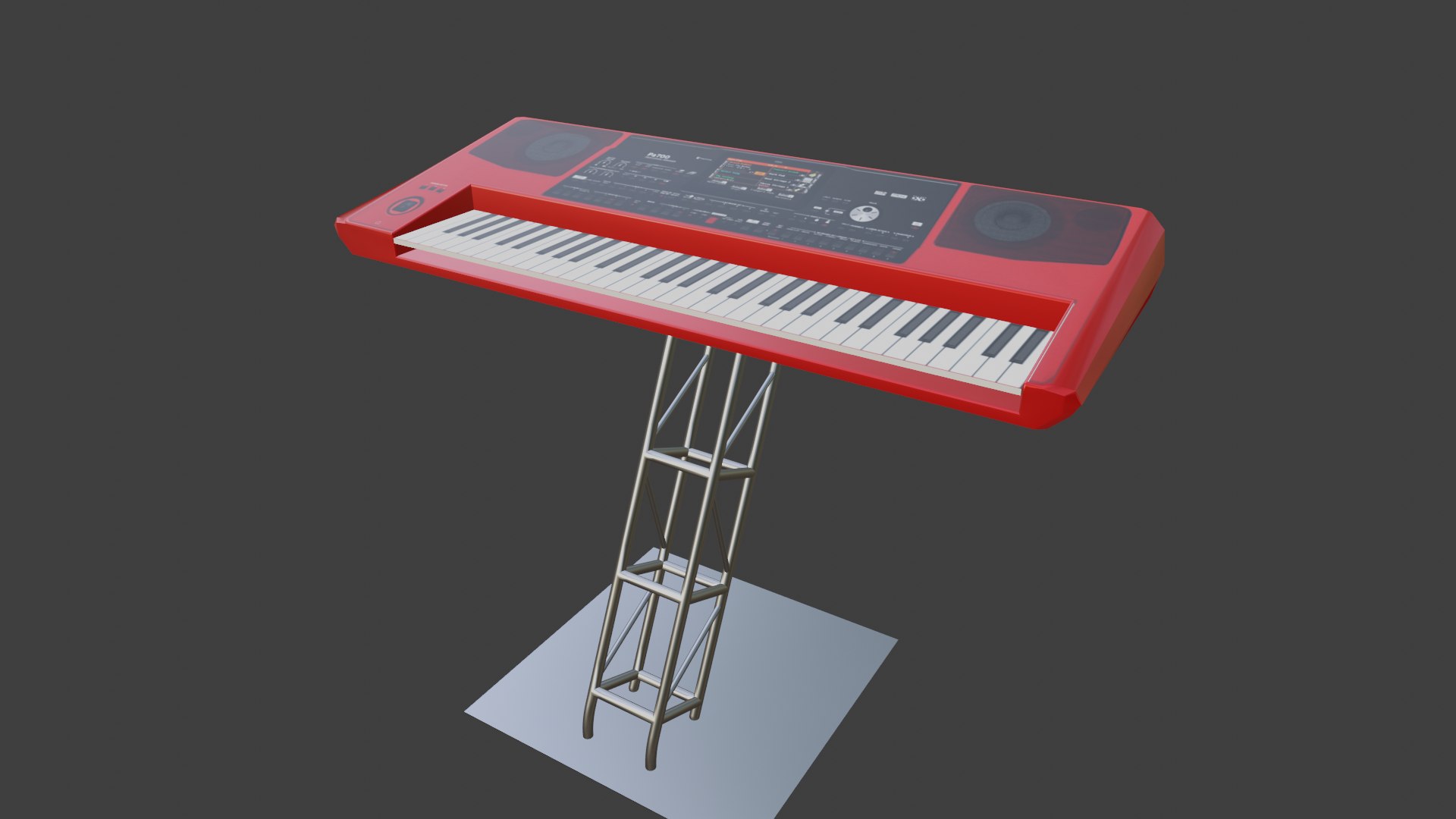 Synte Korg Pa700 Model - TurboSquid 1791833