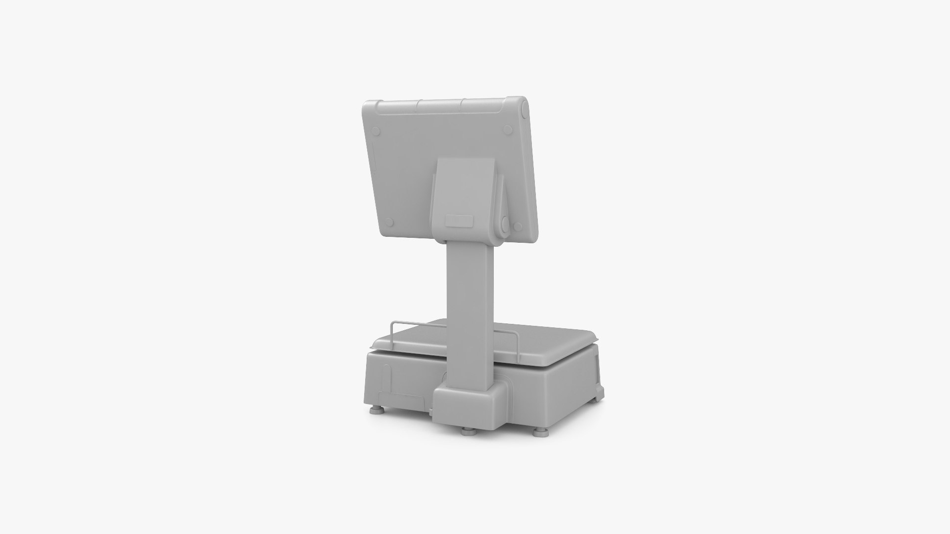 Self Service Retail Scales 3D Model - TurboSquid 2071964