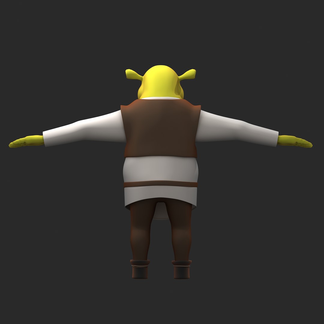 Shrek 3D Model - TurboSquid 1977406