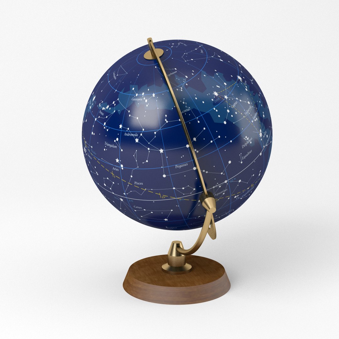 Celestial Globe - Star Model - TurboSquid 1456465