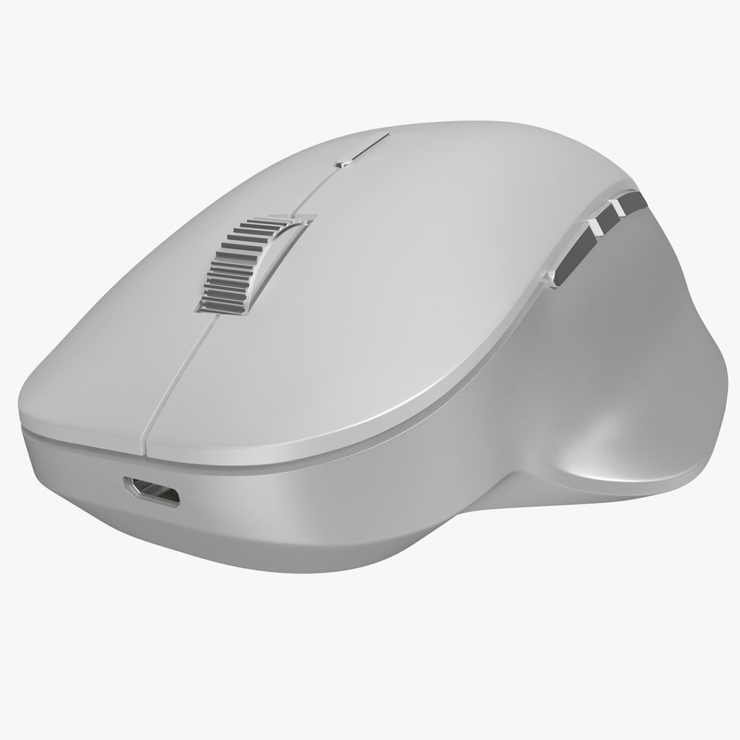 Realistic Microsoft Precision Mouse 3D Model - TurboSquid 1220310