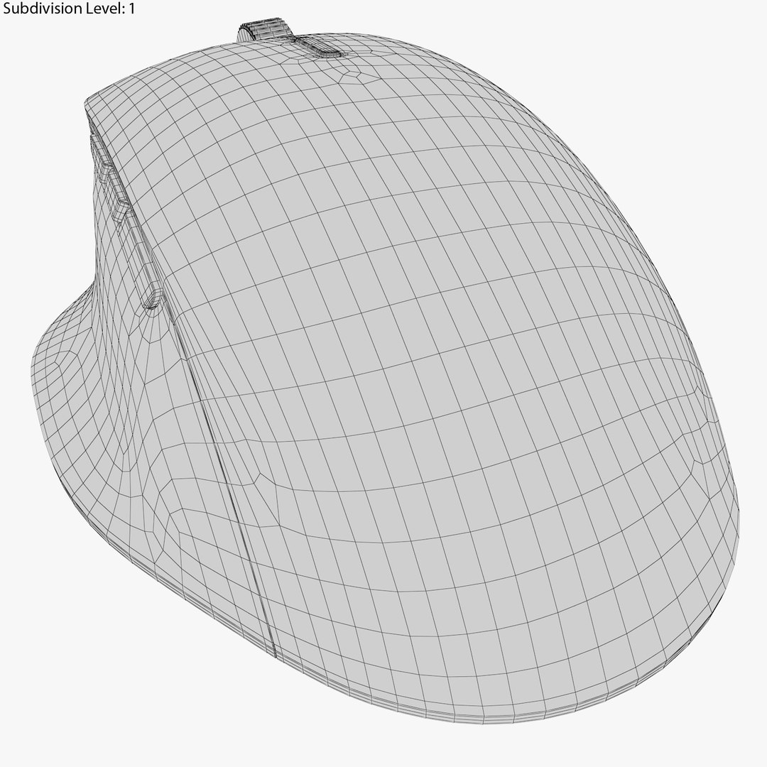 Realistic Microsoft Precision Mouse 3D Model - TurboSquid 1220310