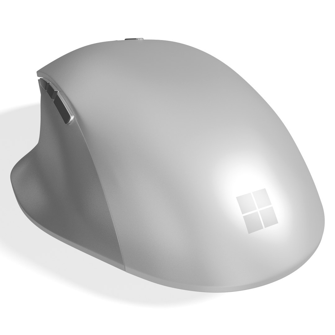 Realistic Microsoft Precision Mouse 3D Model - TurboSquid 1220310