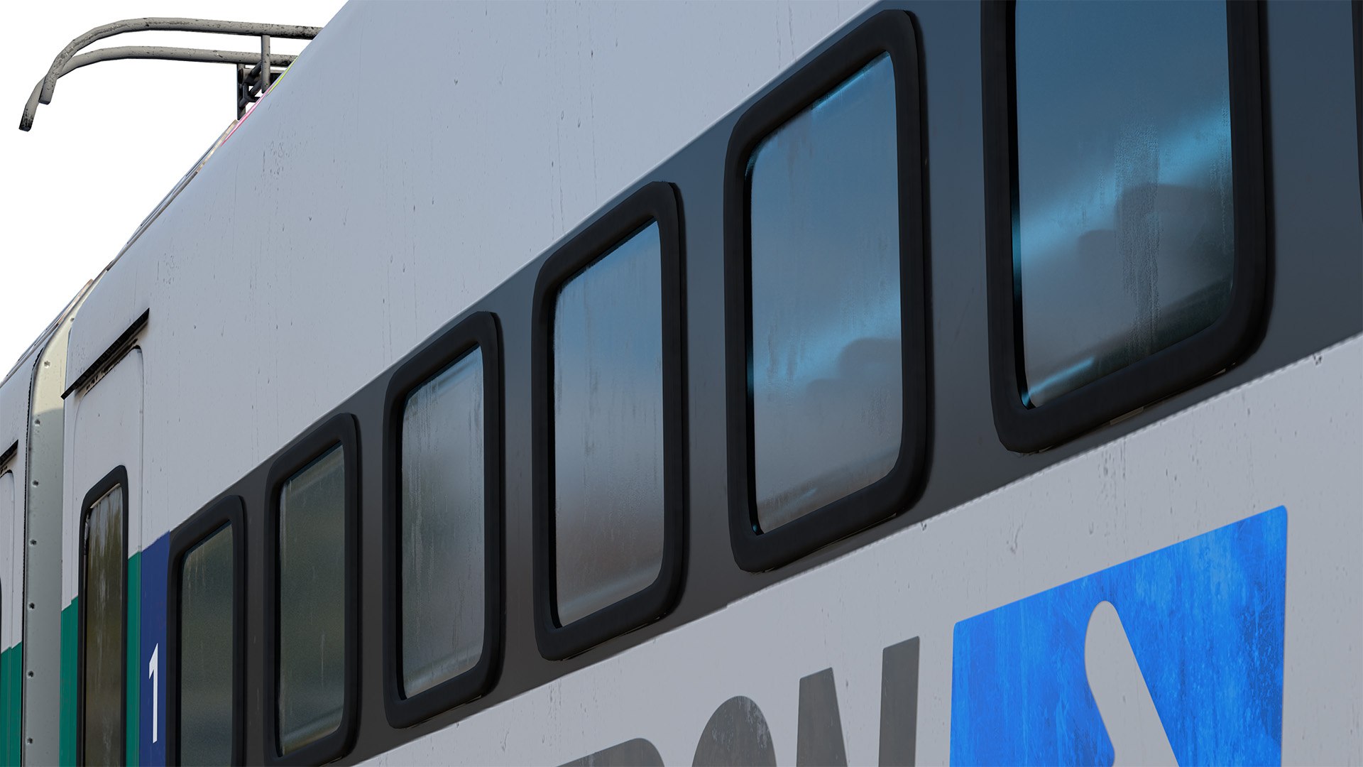 Modern European Intercity Train 3D Model - TurboSquid 1810687