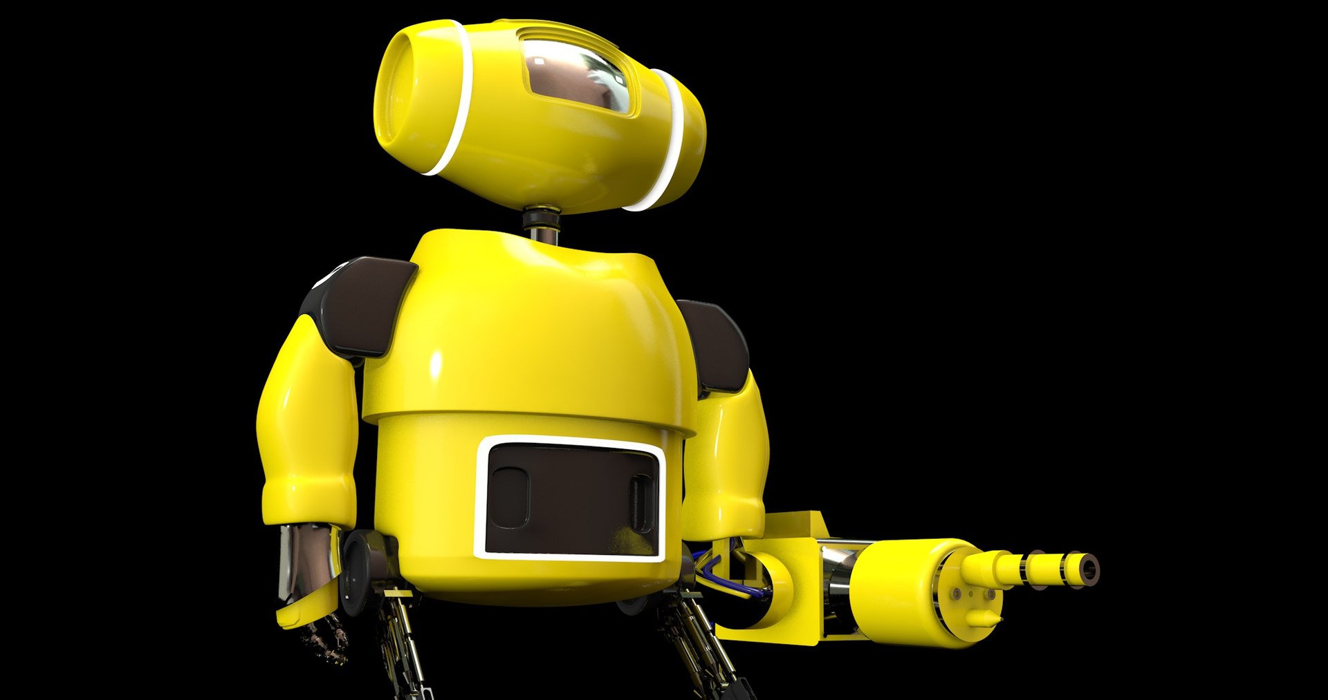 Scifi Cartoon Robot Armour 3D - TurboSquid 1440811