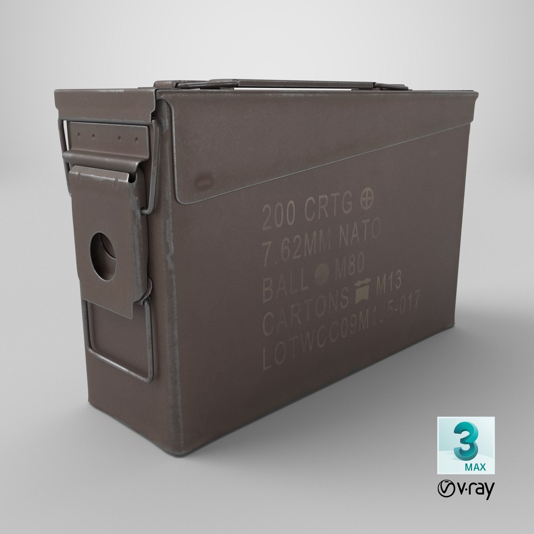 3D Ammo Box(1) - TurboSquid 2355628