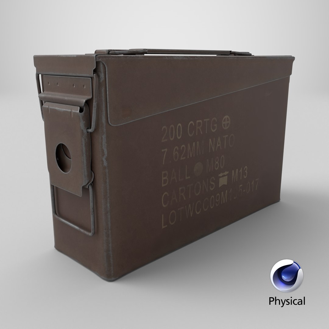 3D Ammo Box(1) - TurboSquid 2355628