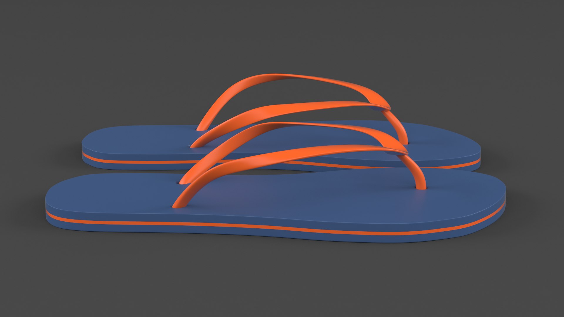 Flip Flops Model - TurboSquid 2195045