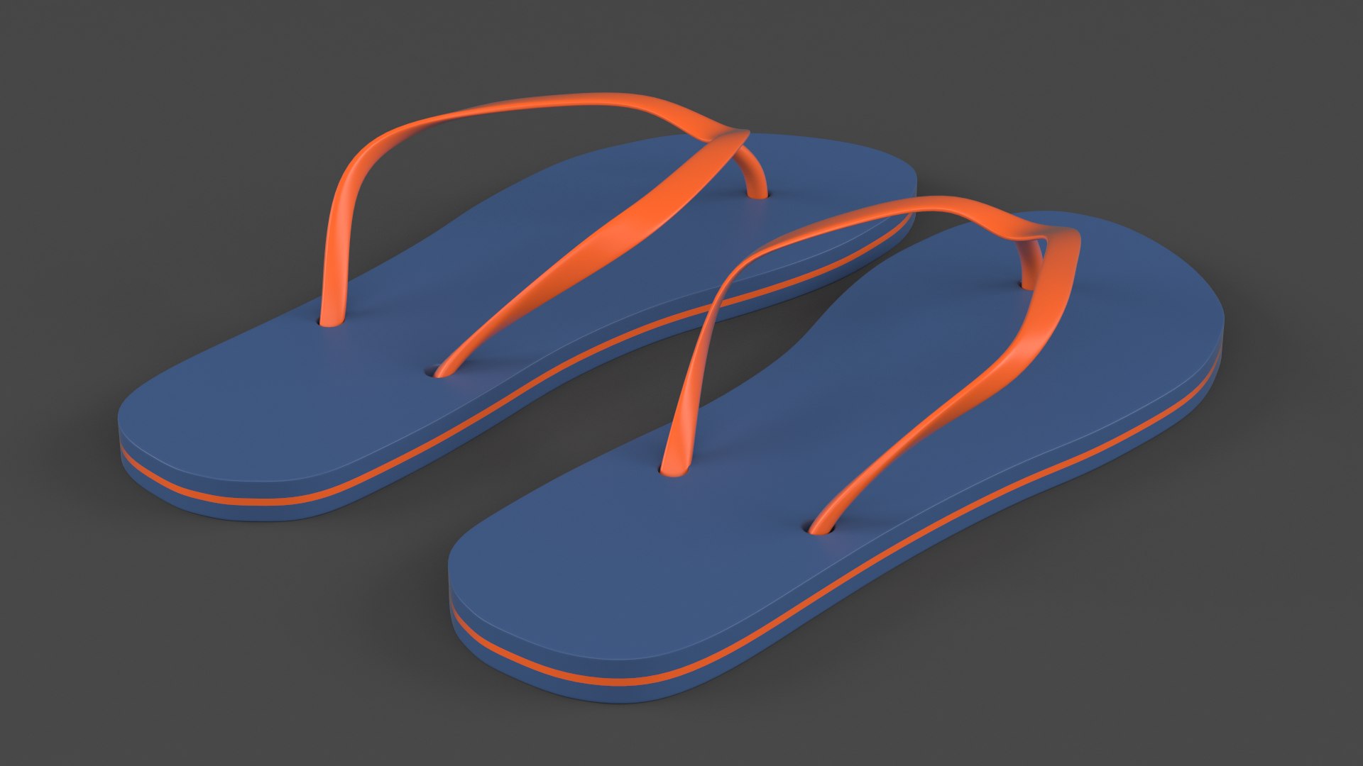 Flip Flops Model - TurboSquid 2195045
