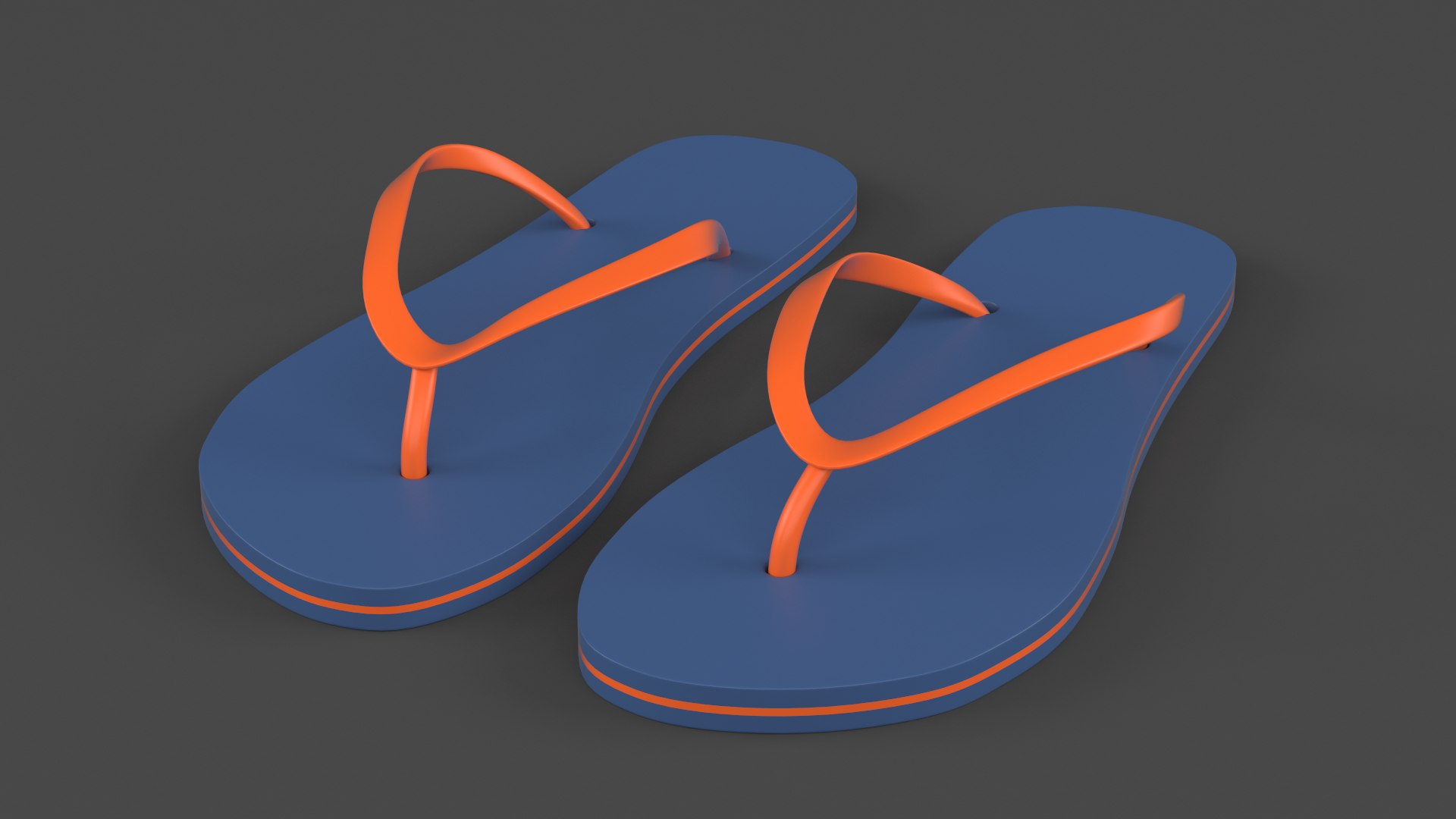 Flip Flops Model - TurboSquid 2195045
