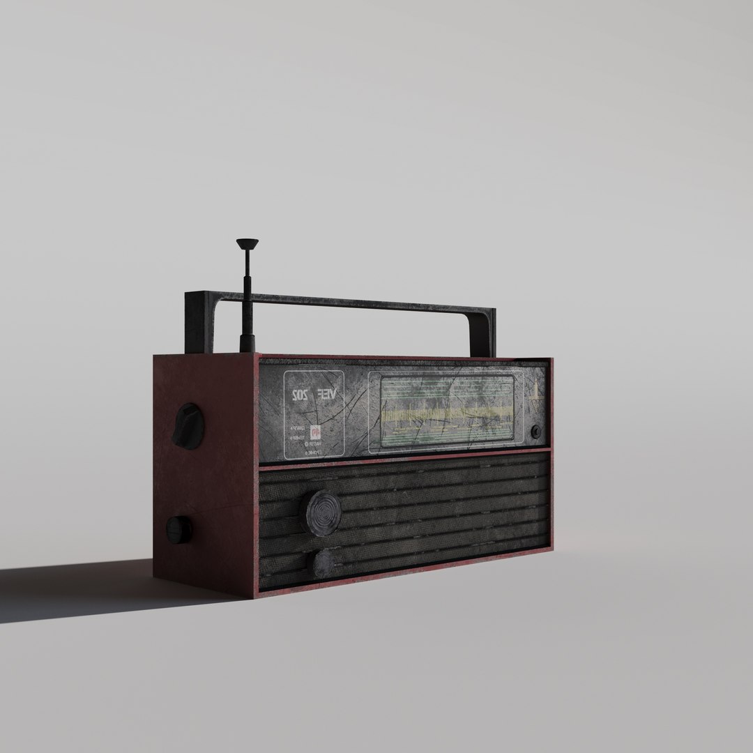 Free 3D Radio - TurboSquid 2046161