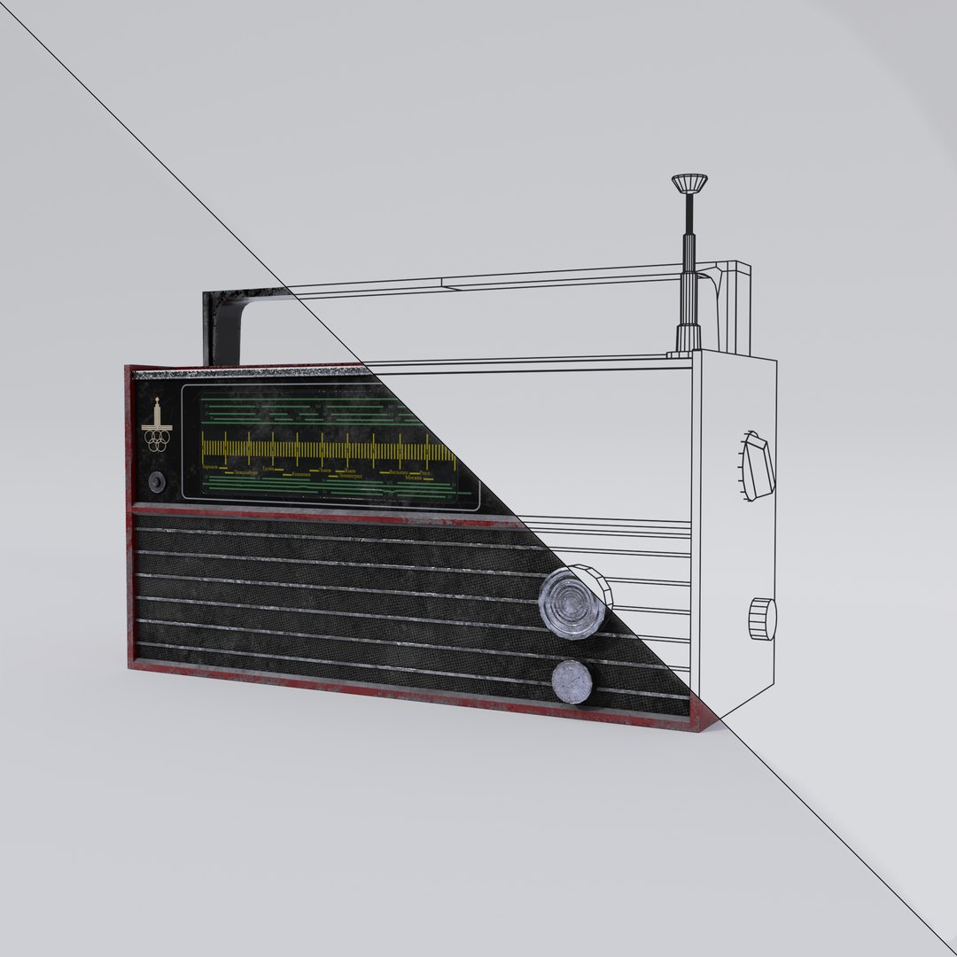 Free 3D Radio - TurboSquid 2046161
