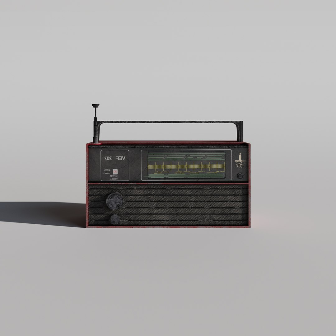 Free 3D Radio - TurboSquid 2046161