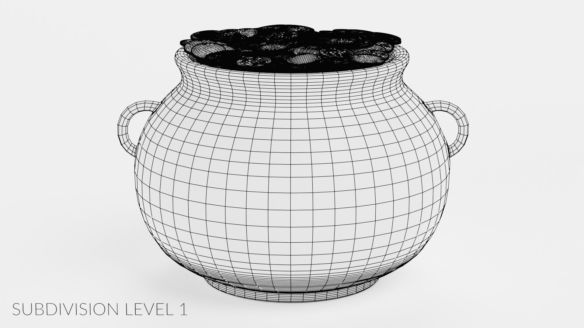 Pot Money 3D Model - TurboSquid 1443851