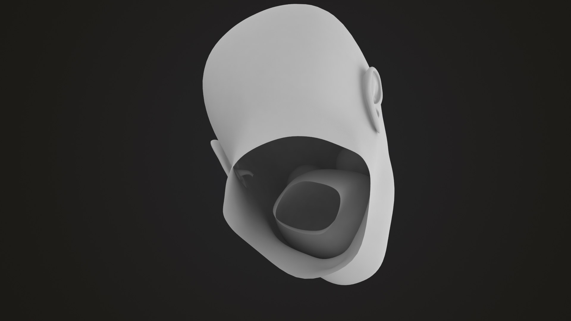 Male Head Unwrapped 3D Model - TurboSquid 1573085