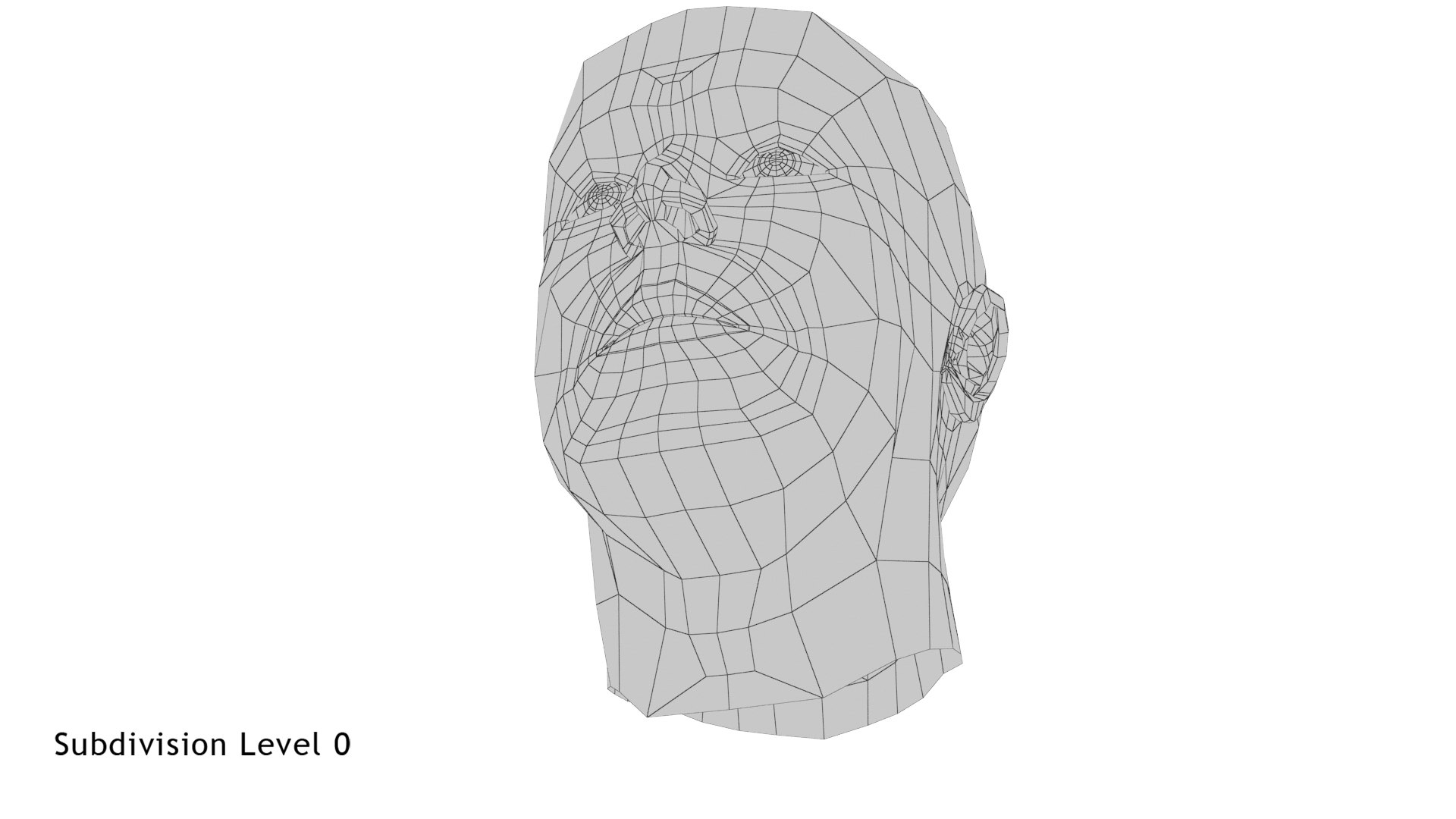 Male Head Unwrapped 3D Model - TurboSquid 1573085