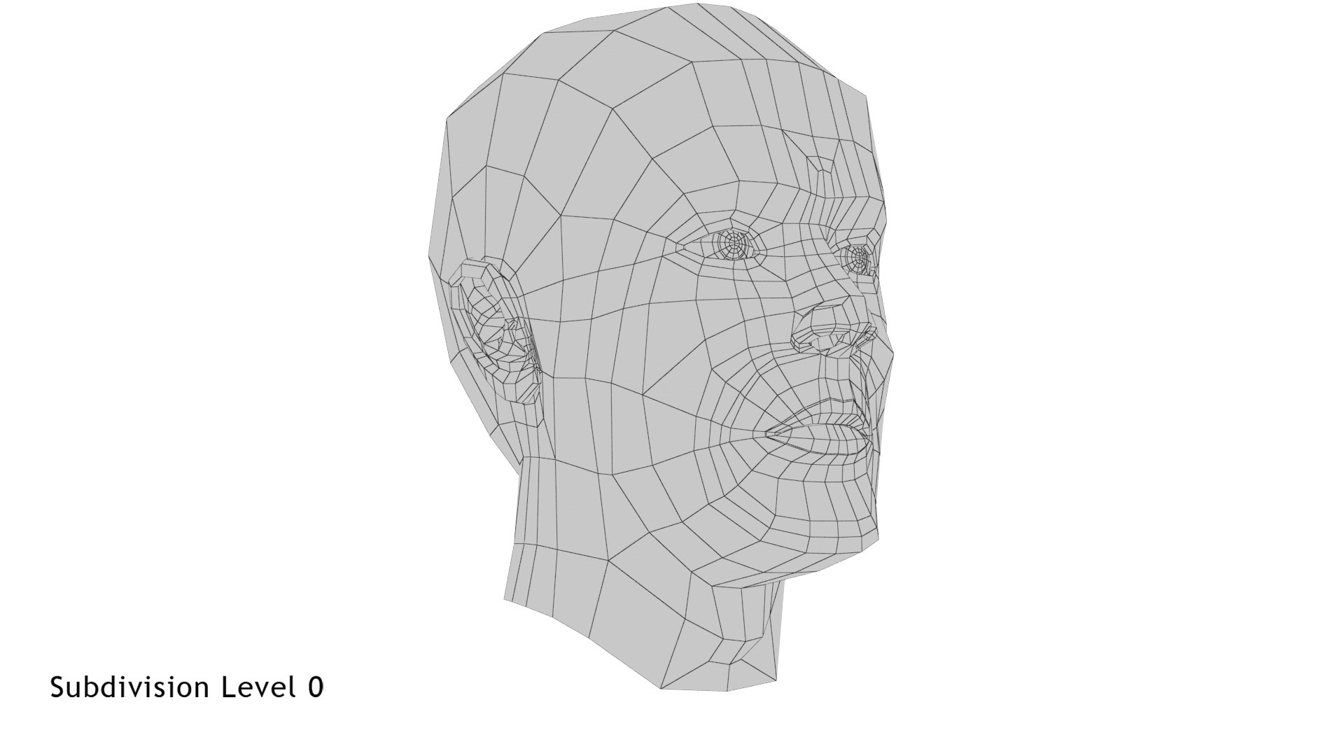 Male Head Unwrapped 3D Model - TurboSquid 1573085