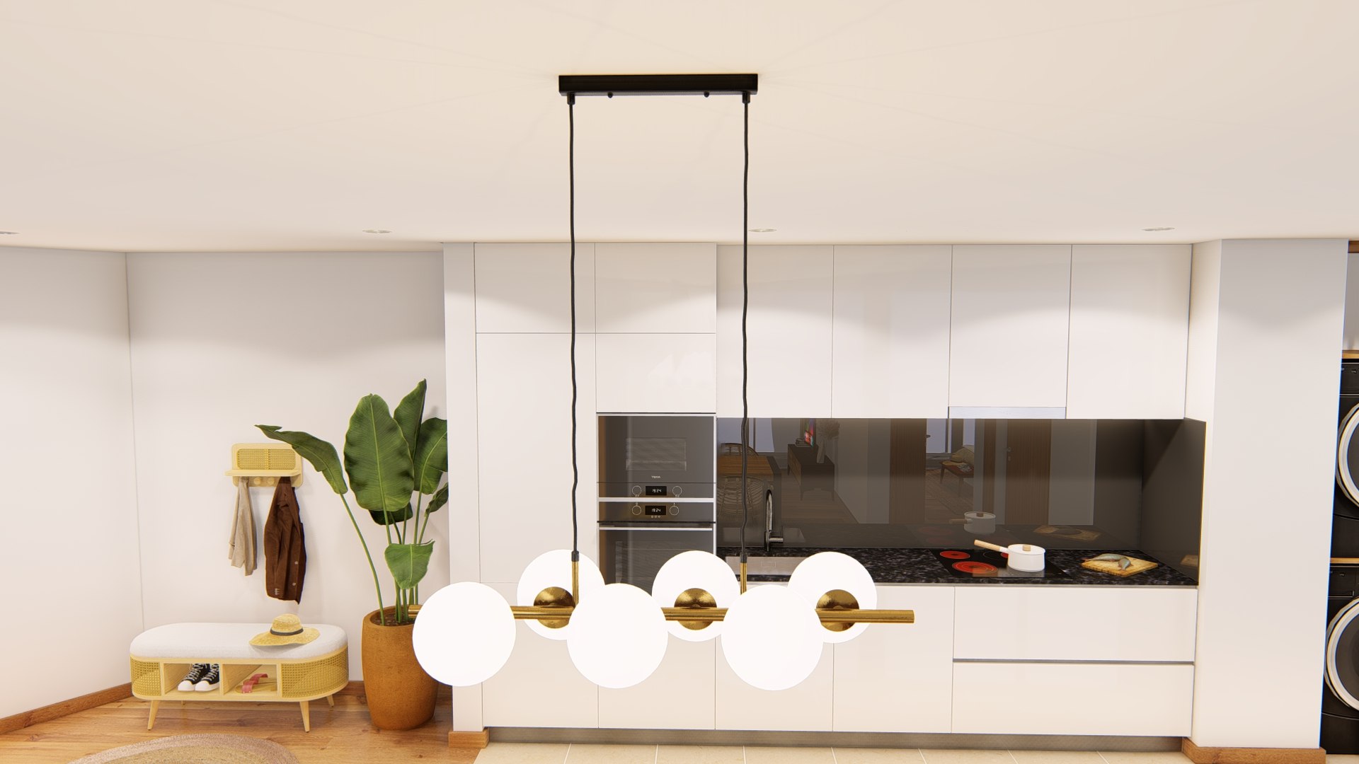 3D SKLUM Ceiling Lamp Uvol Style - Lumion Library Model - TurboSquid ...