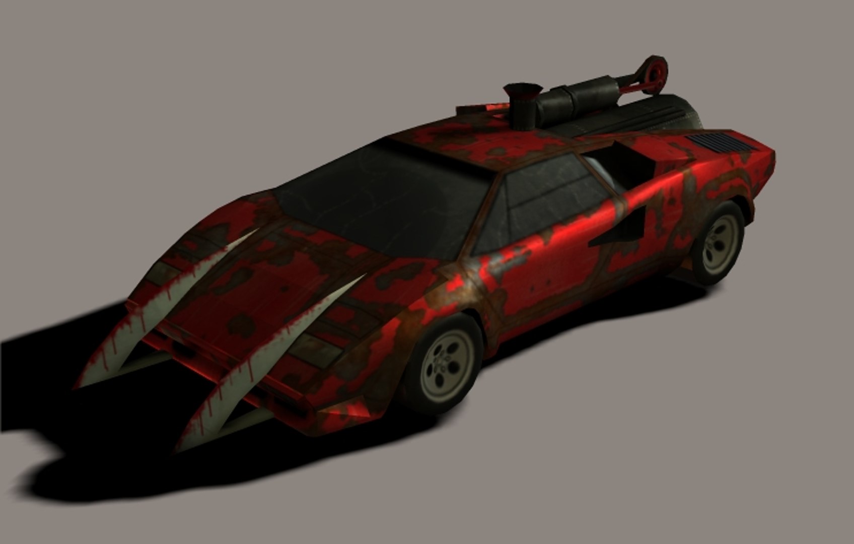 3d Doom Car Model