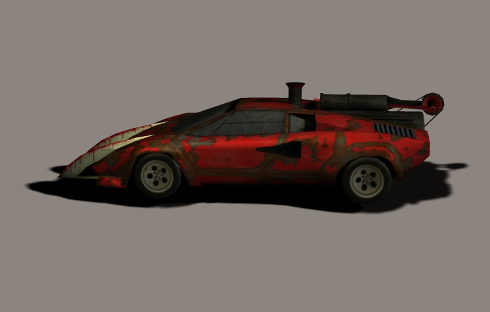 3d Doom Car Model