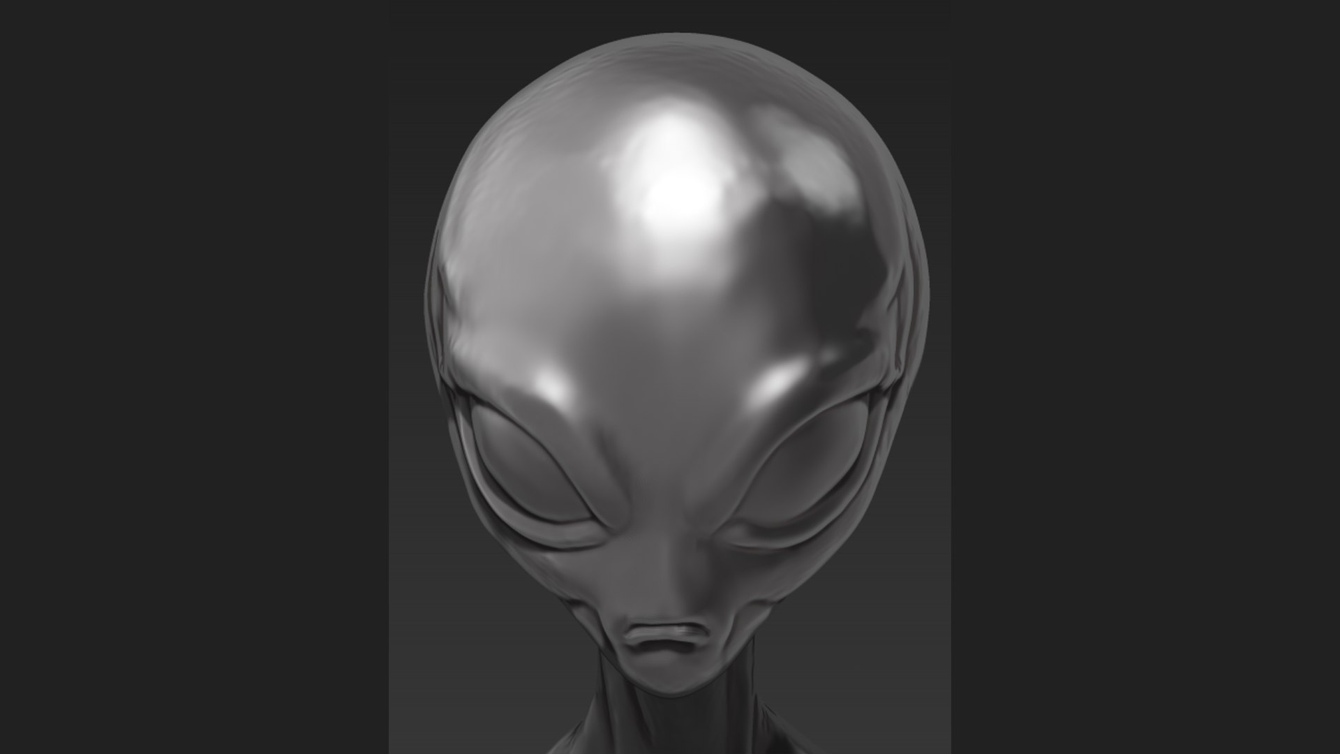 3D Alien - TurboSquid 2215407