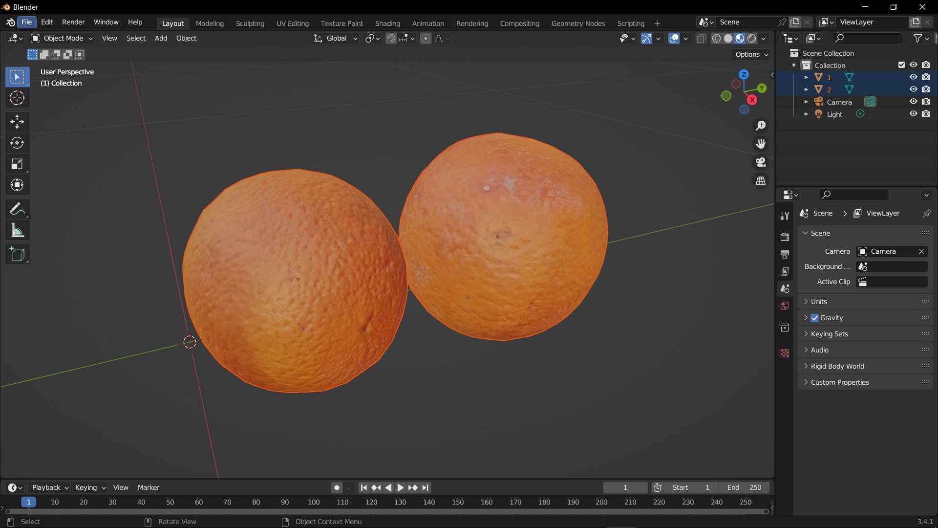 3D Orange Scan Pack - TurboSquid 2125887