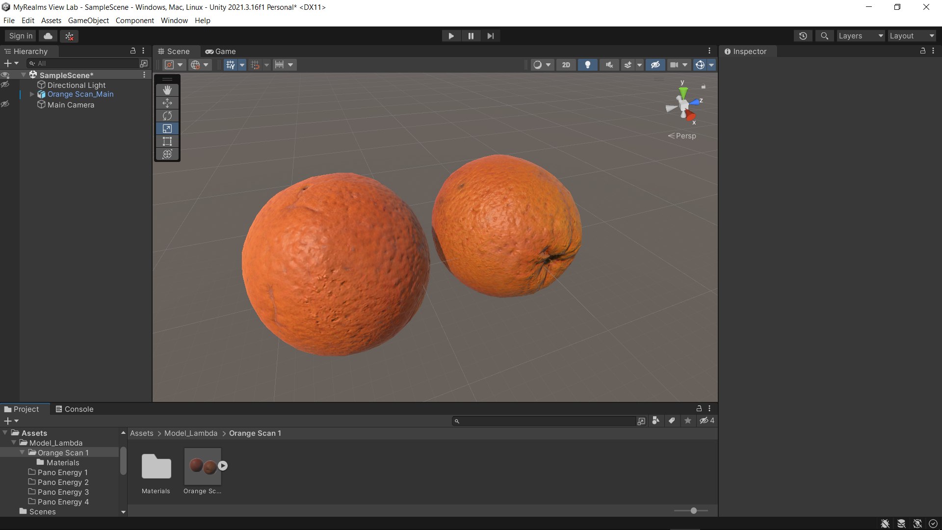 3D Orange Scan Pack - TurboSquid 2125887