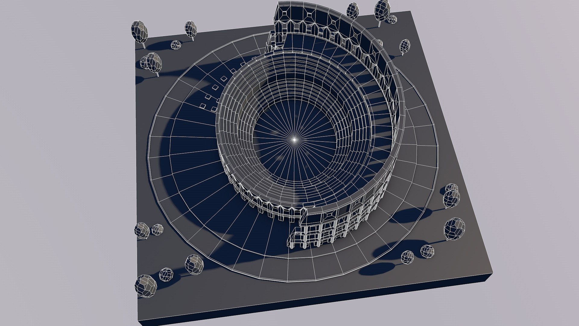 Roman Coliseum Cartoon 3D - TurboSquid 2033956