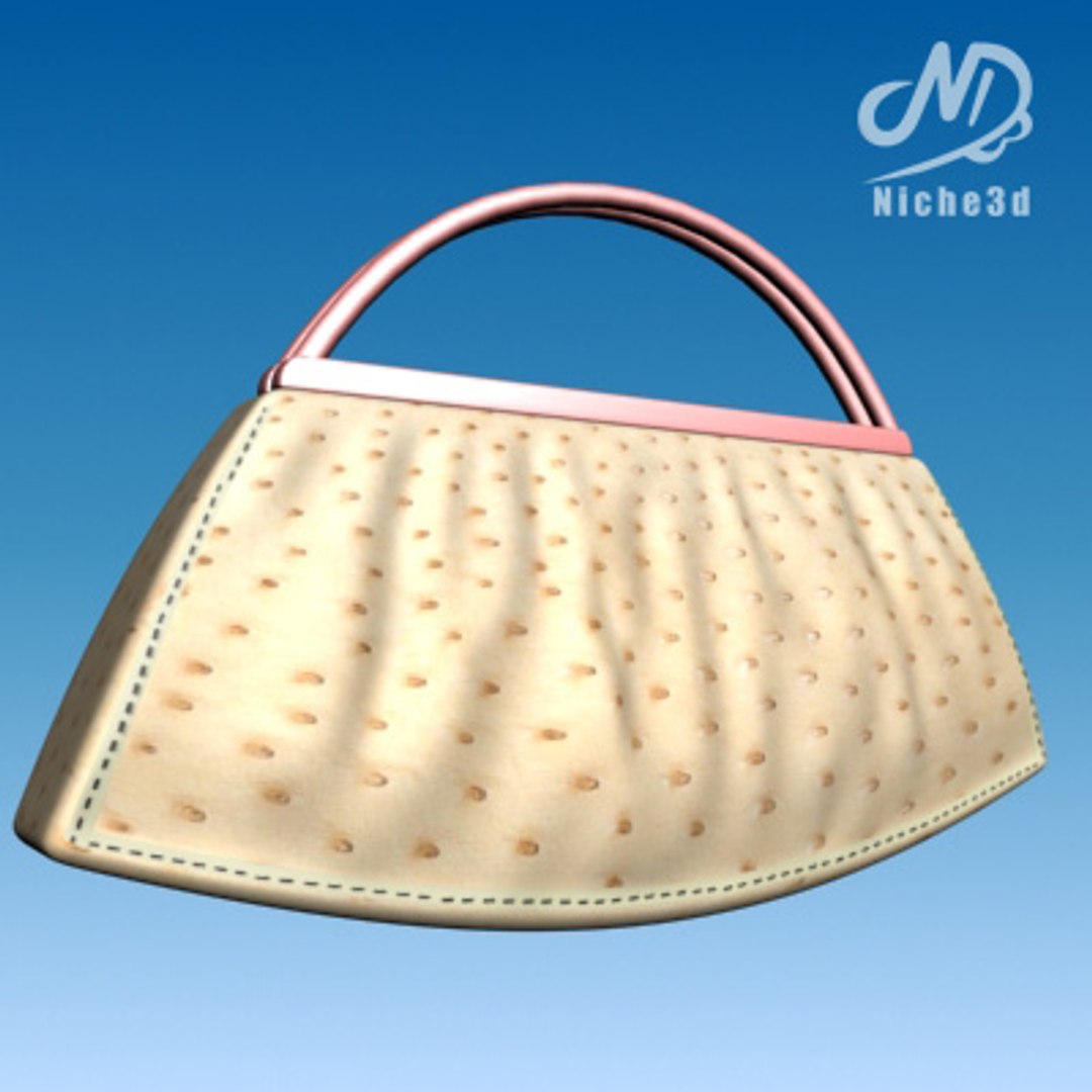 Fashion Designer Bags - 3d 3ds