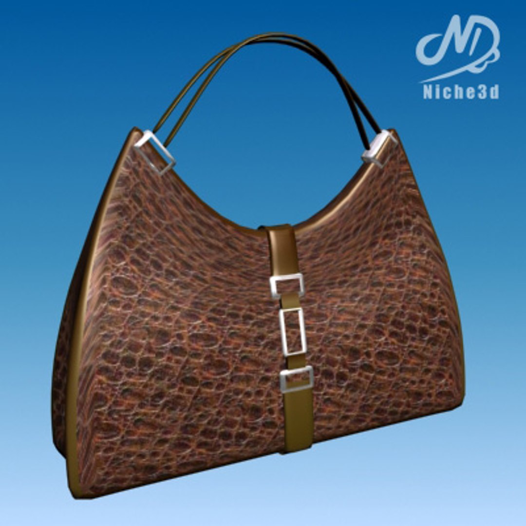 Fashion Designer Bags - 3d 3ds