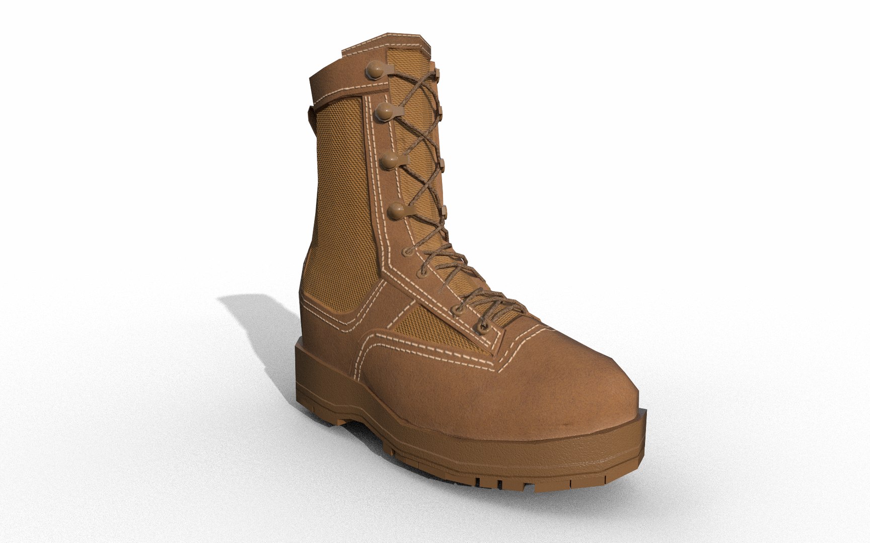 3D Airforce Boot Model - TurboSquid 2000561