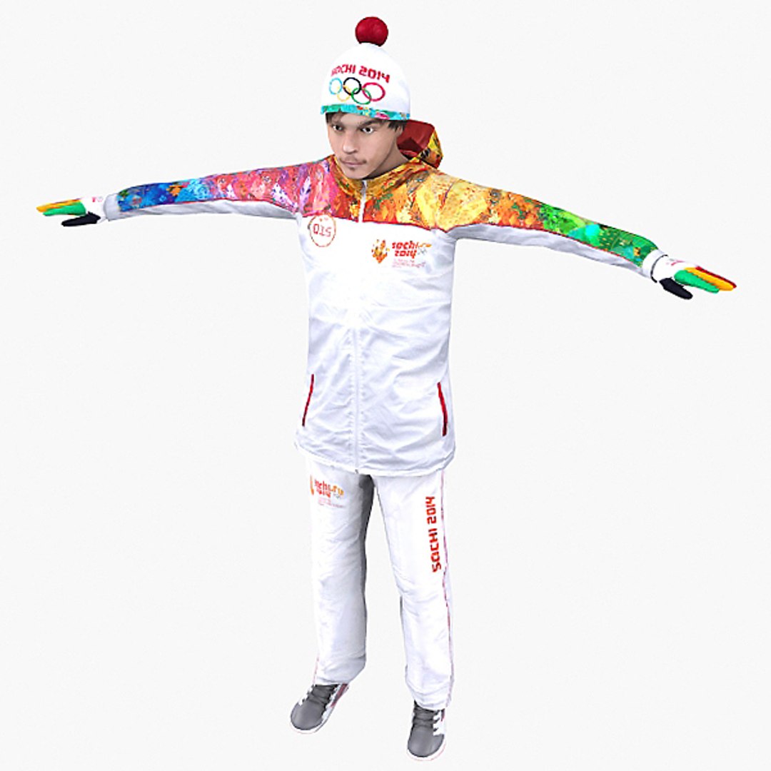 realistic sochi 2014 olympic 3d model
