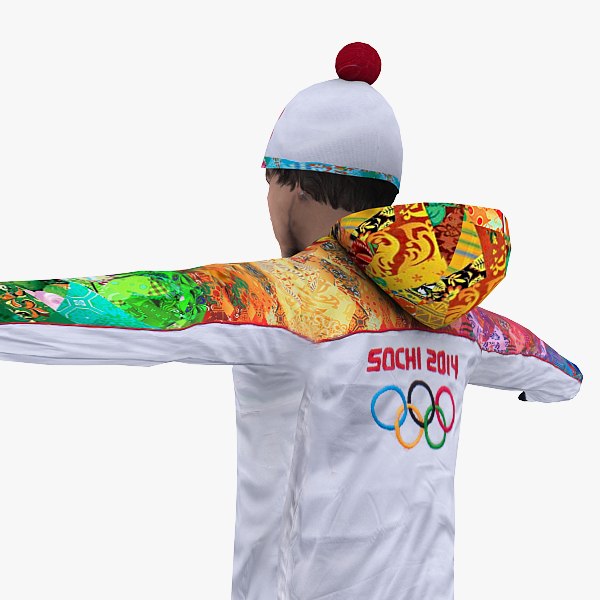 realistic sochi 2014 olympic 3d model