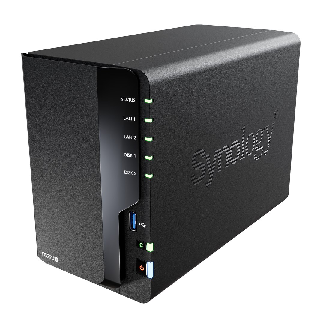 3D SYNOLOGY NAS DS220 - TurboSquid 2033012