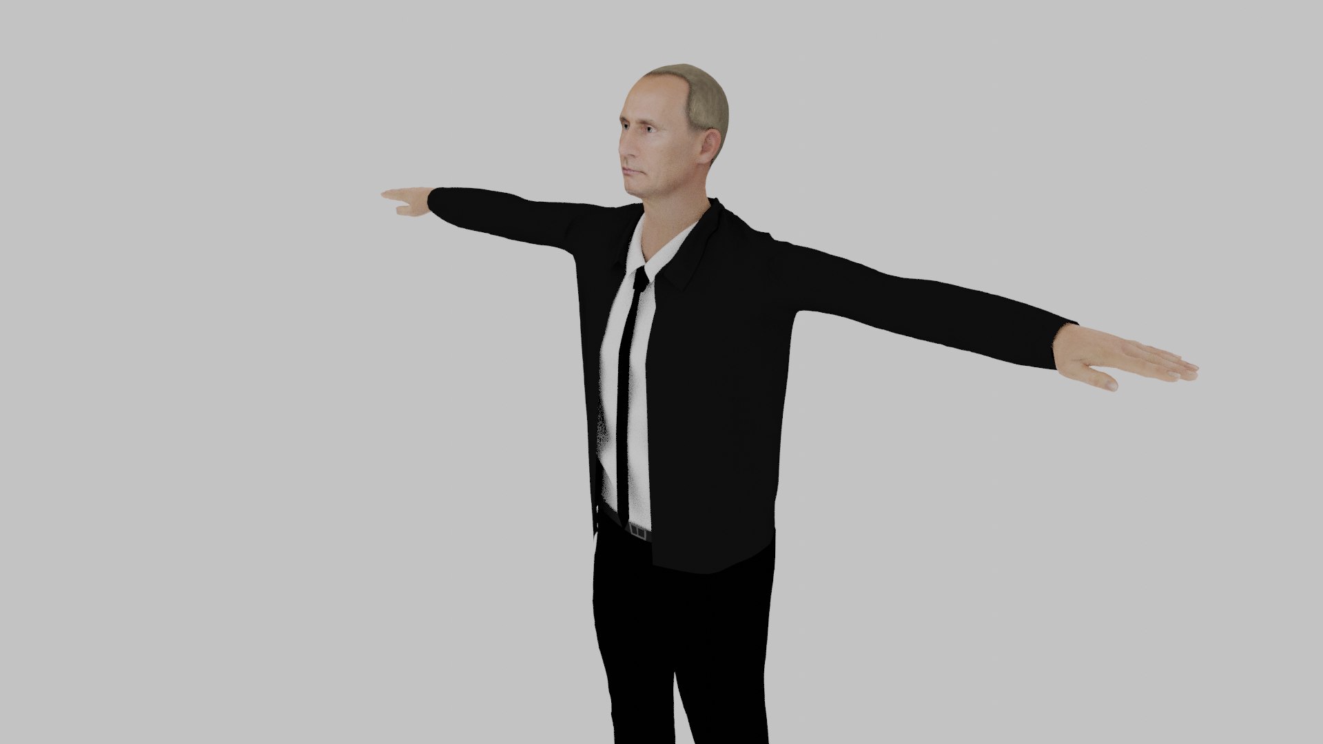 3D Model Vladimir Putin - TurboSquid 2055436
