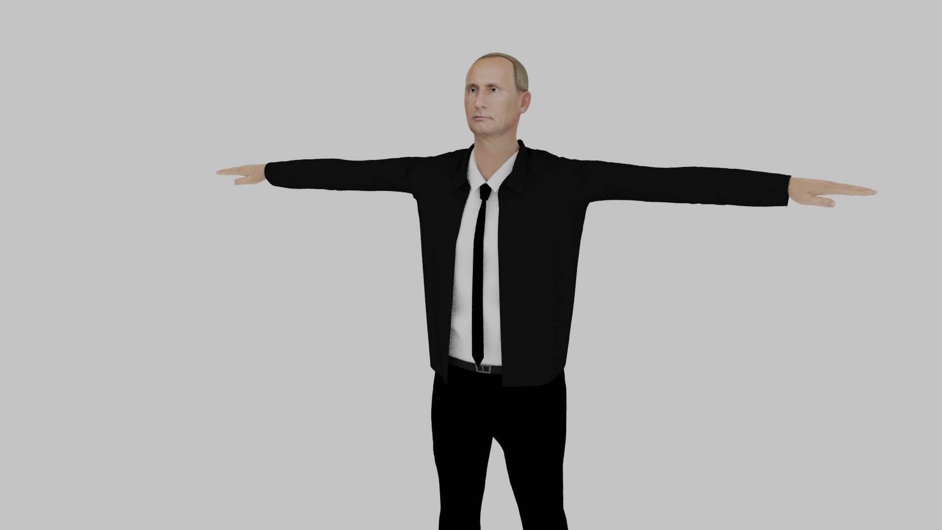 3D Model Vladimir Putin - TurboSquid 2055436